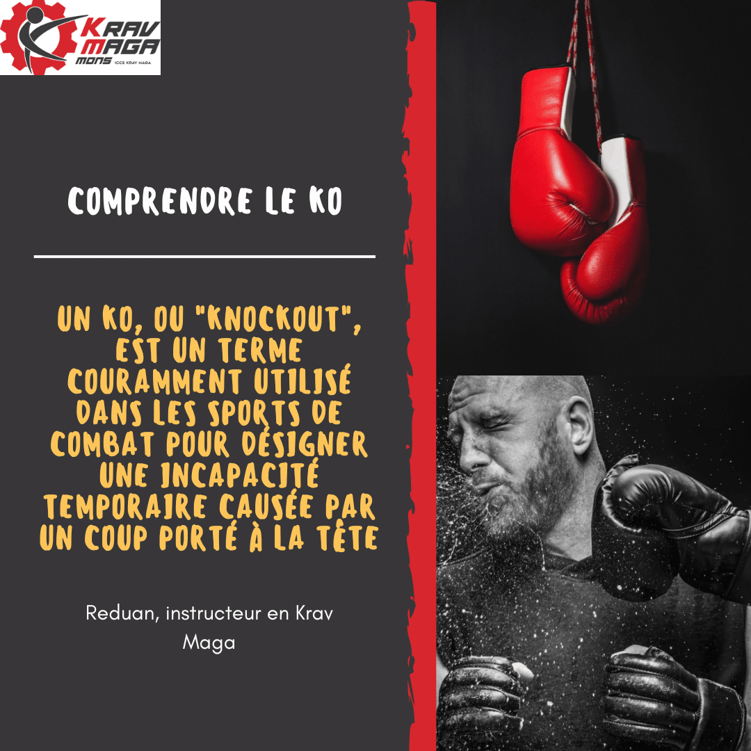 Que fait un KO à votre corps dans le contexte du Krav Maga